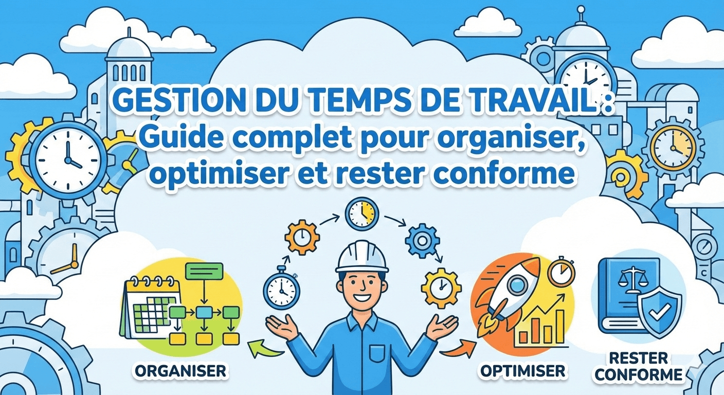 Optimiser gestion du temps de travail : Guide complet (2026)